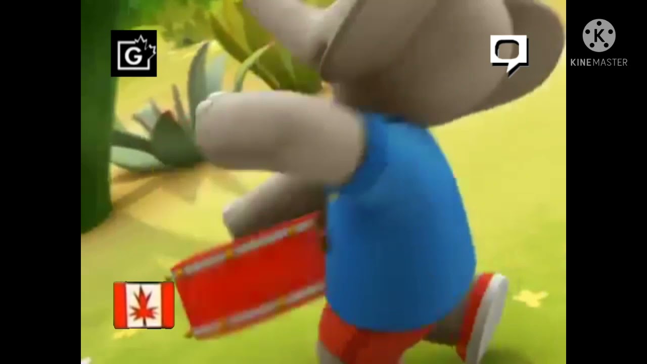 Babar and the adventure of badou intro on ytv - YouTube
