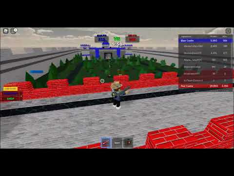 ROBLOX CASTLE WARS GUERRAS DE CASTILLOS soy pro pero es imposible - YouTube