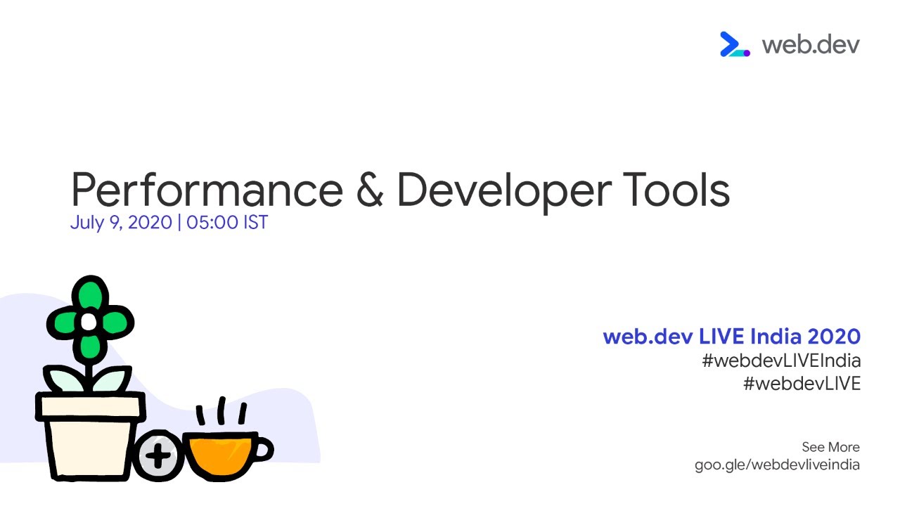 web.dev LIVE India: Performance & Developer Tools - YouTube
