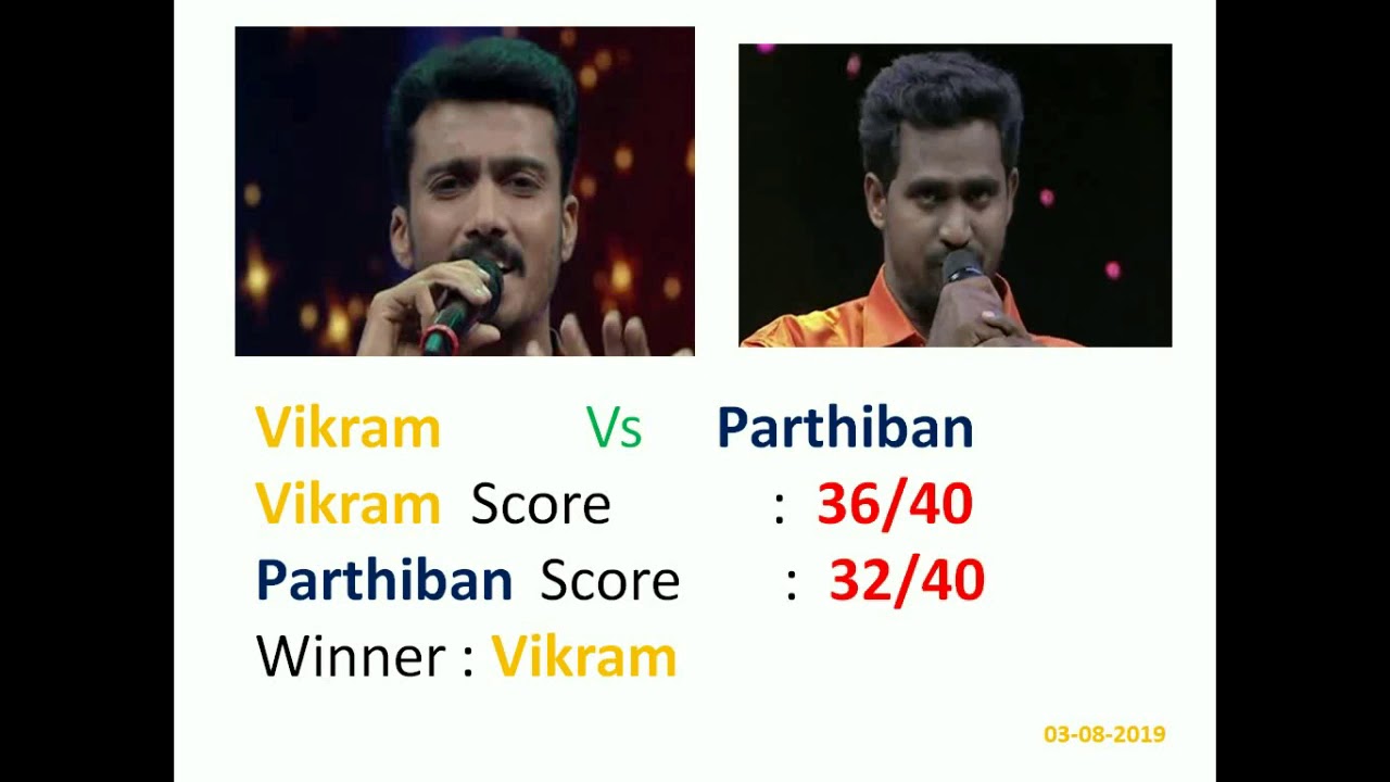 Vijay Tv SuperSinger 7 - Today (03-08-2019 ) Episode Results - YouTube