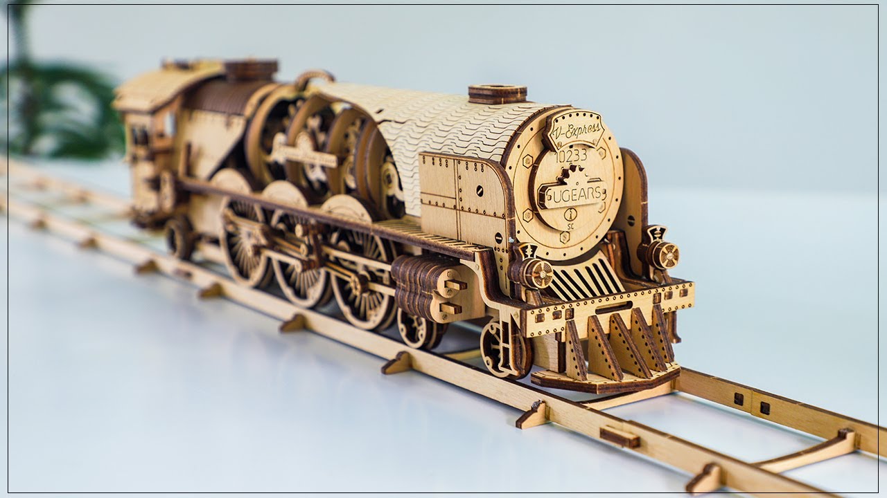 Build a Working Train At Home - DIY Incredible Railway Model - YouTube