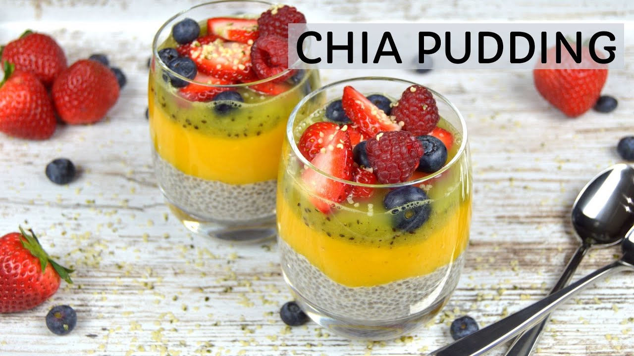 CHIA PUDDING RECIPE | Vegan + Healthy Breakfast Idea - YouTube