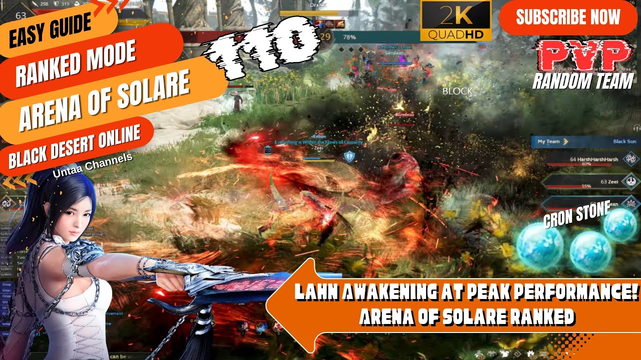 Lahn Awakening at Peak Performance! Arena of Solare Ranked - Black ...