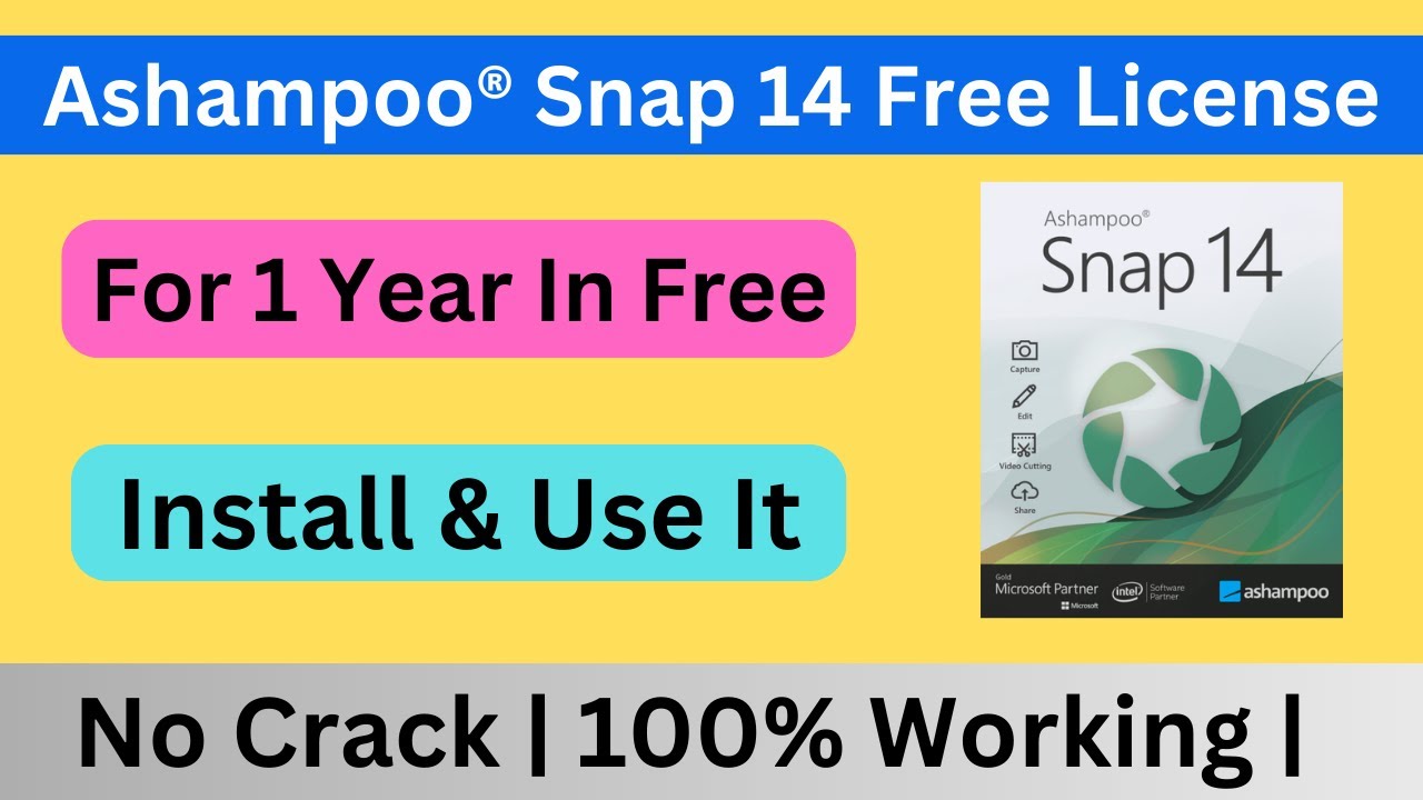 Take High Quality Screenshot Via Ashampoo Snap 14 - YouTube