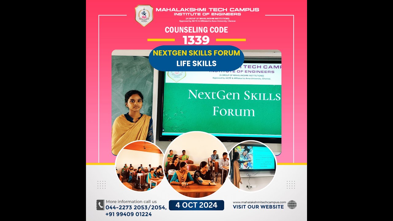 NEXT GEN SKILLS FORUM-LIFE SKILLS - YouTube