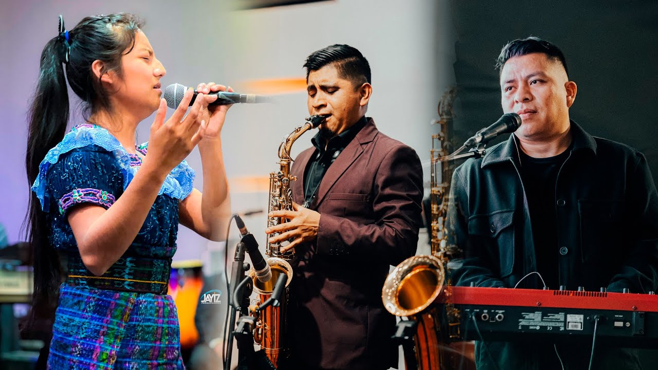 Solista Marta Simaj 🎤 / EL ES MI REY / y Los Ungidos De Cristo 🎺🎷🔥 ...