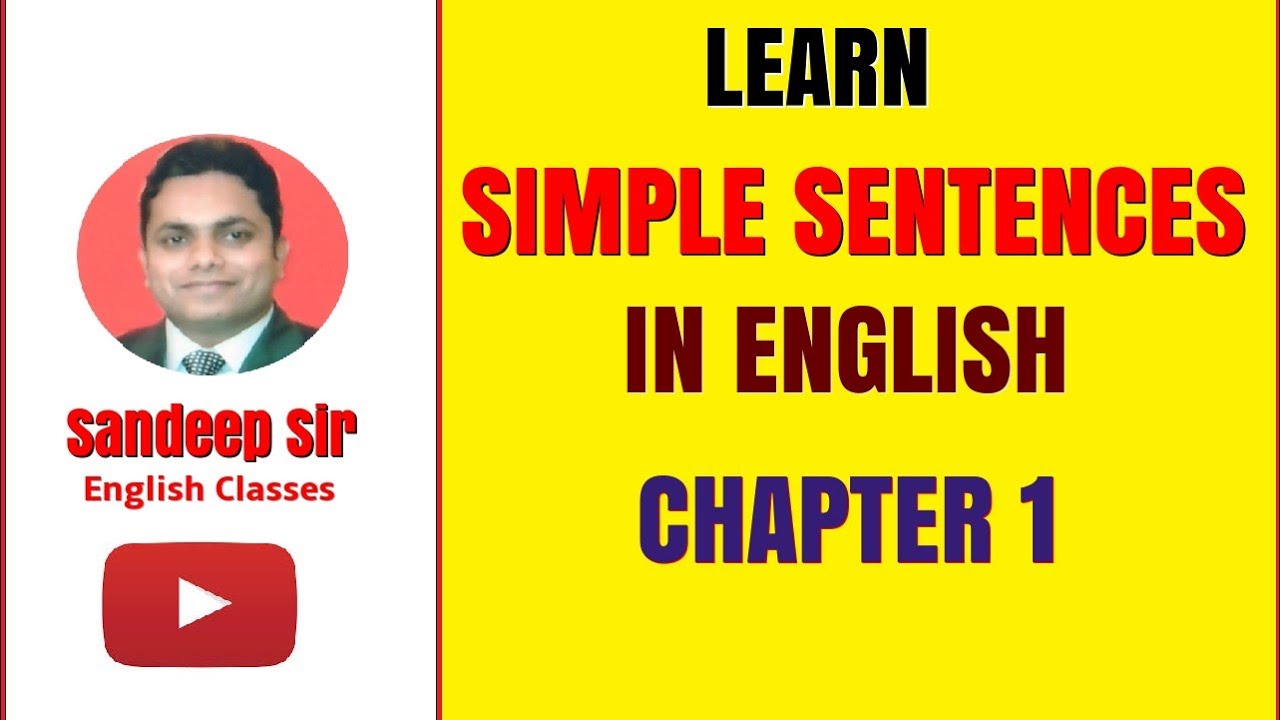 Learn Simple Sentences | Chapter 1 | Basic English - YouTube