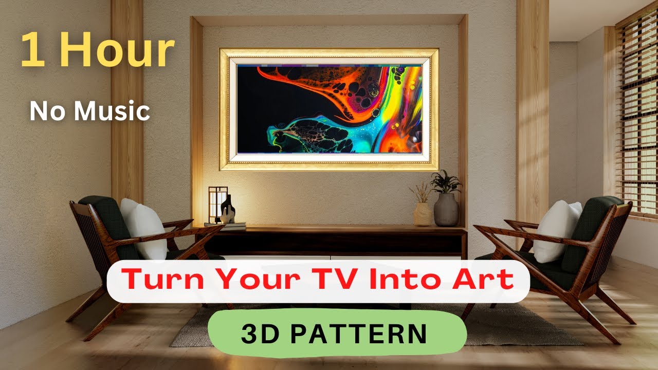3D Pattern | Turn Your TV Into Art | Vintage Art Slideshow For Your TV ...