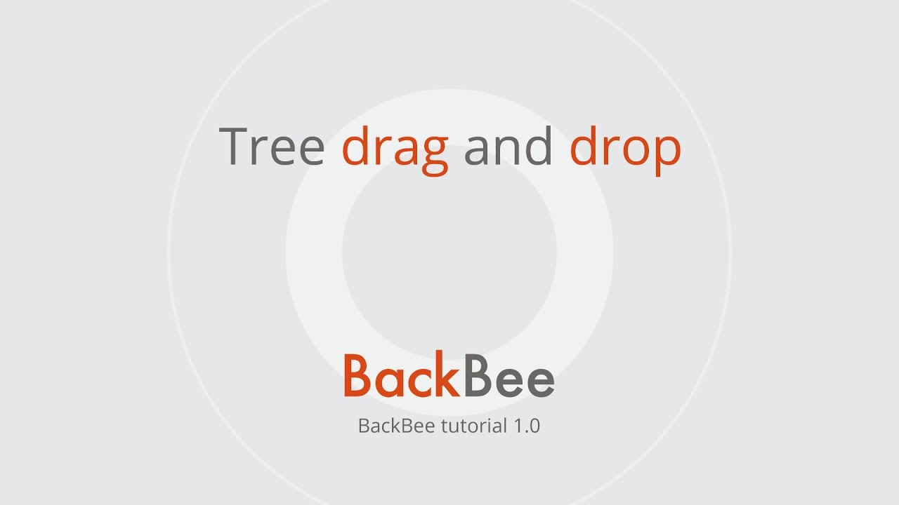 Tree drag and drop - BackBee Tutorial v1.0 - YouTube
