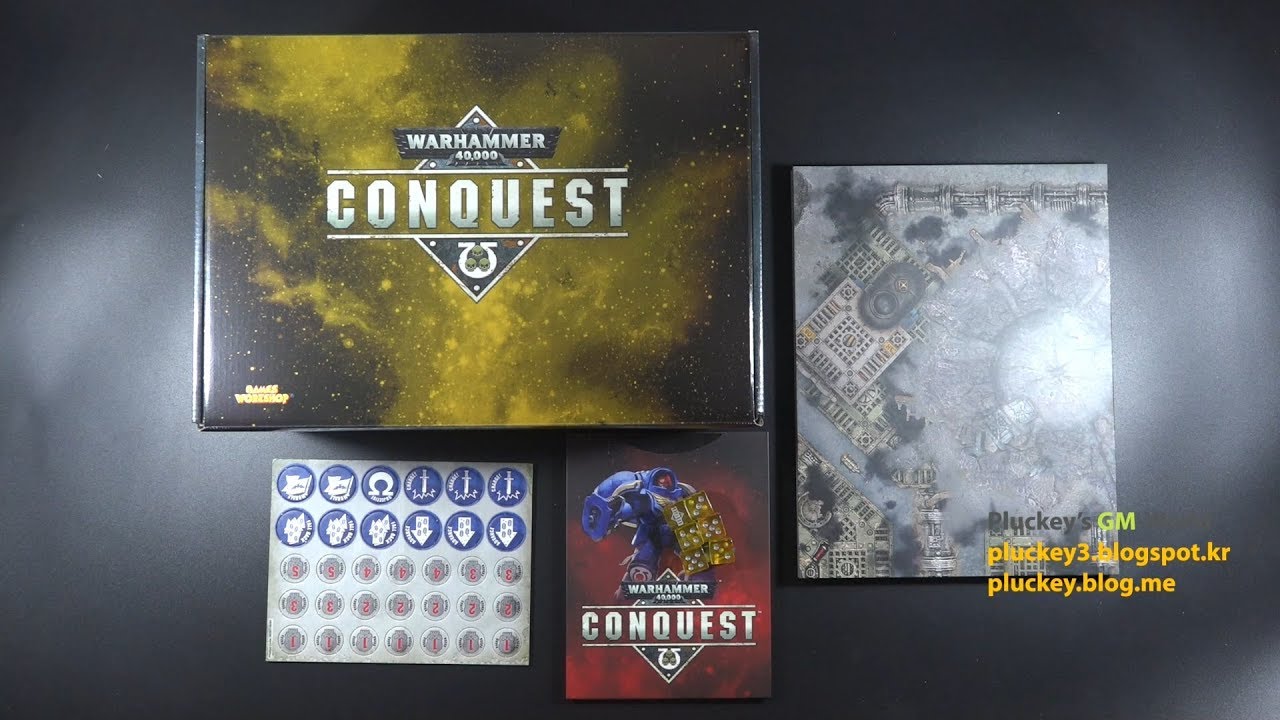 Warhammer 40,000 - Conquest Magazine Premium wargear set 3 Unboxing ...