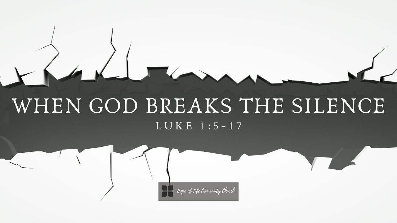 WHEN GOD BREAKS THE SILENCE - YouTube