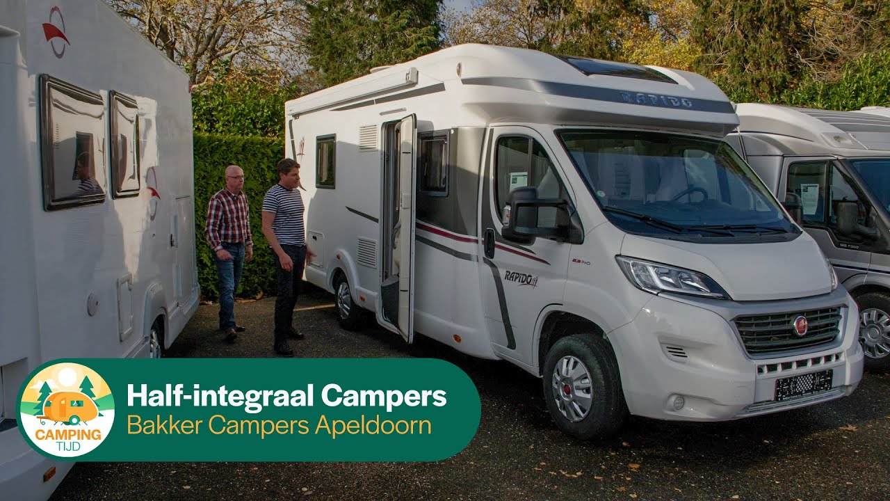 Half-integraal Camper I Bakker Campers - YouTube