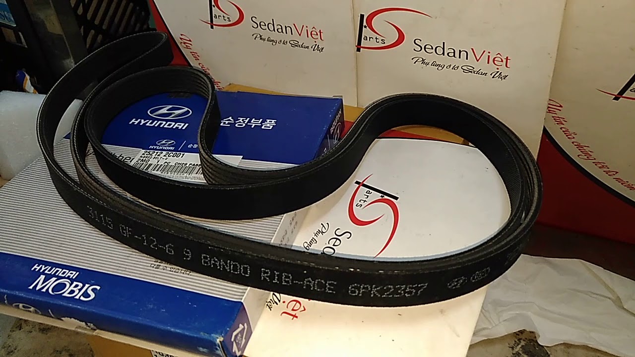 252122C001 dây curoa tổng 6pk2352 Hyundai Starex 2008-2013 chính hãng ...