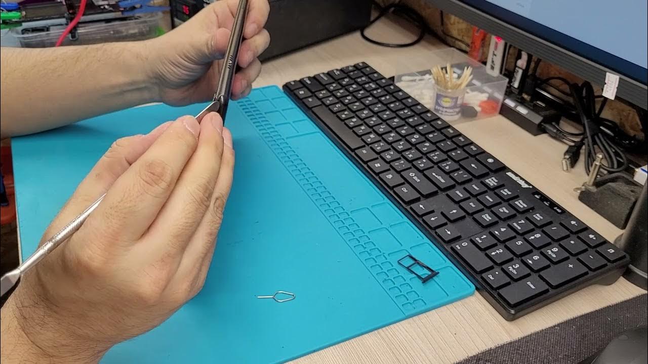 Teclast M40 disassembly, разборка, шлейф тачскрина - YouTube