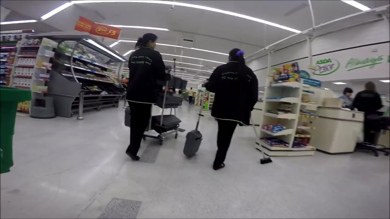 Thai Girls working at Asda Basildon (Go Pro 4 Silver Test) - YouTube