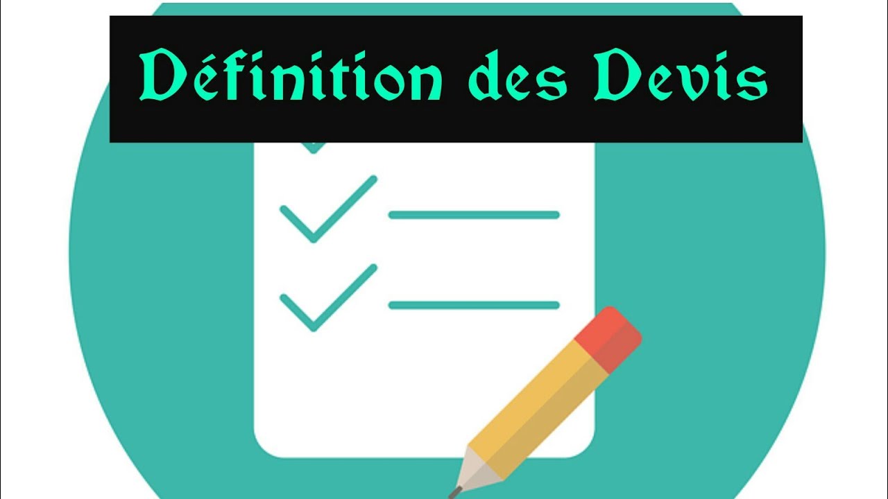 Définition des Devis - YouTube