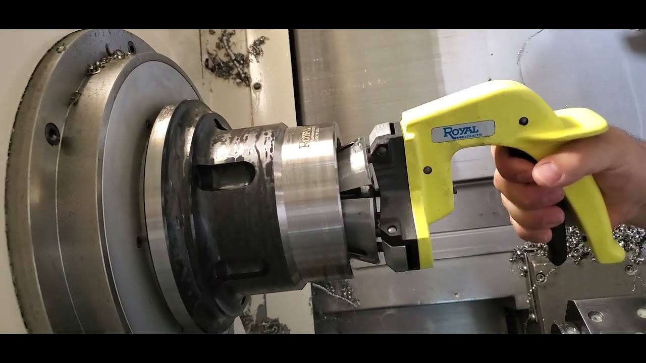 Okuma gets an upgrade Royal Collet Chuck - YouTube