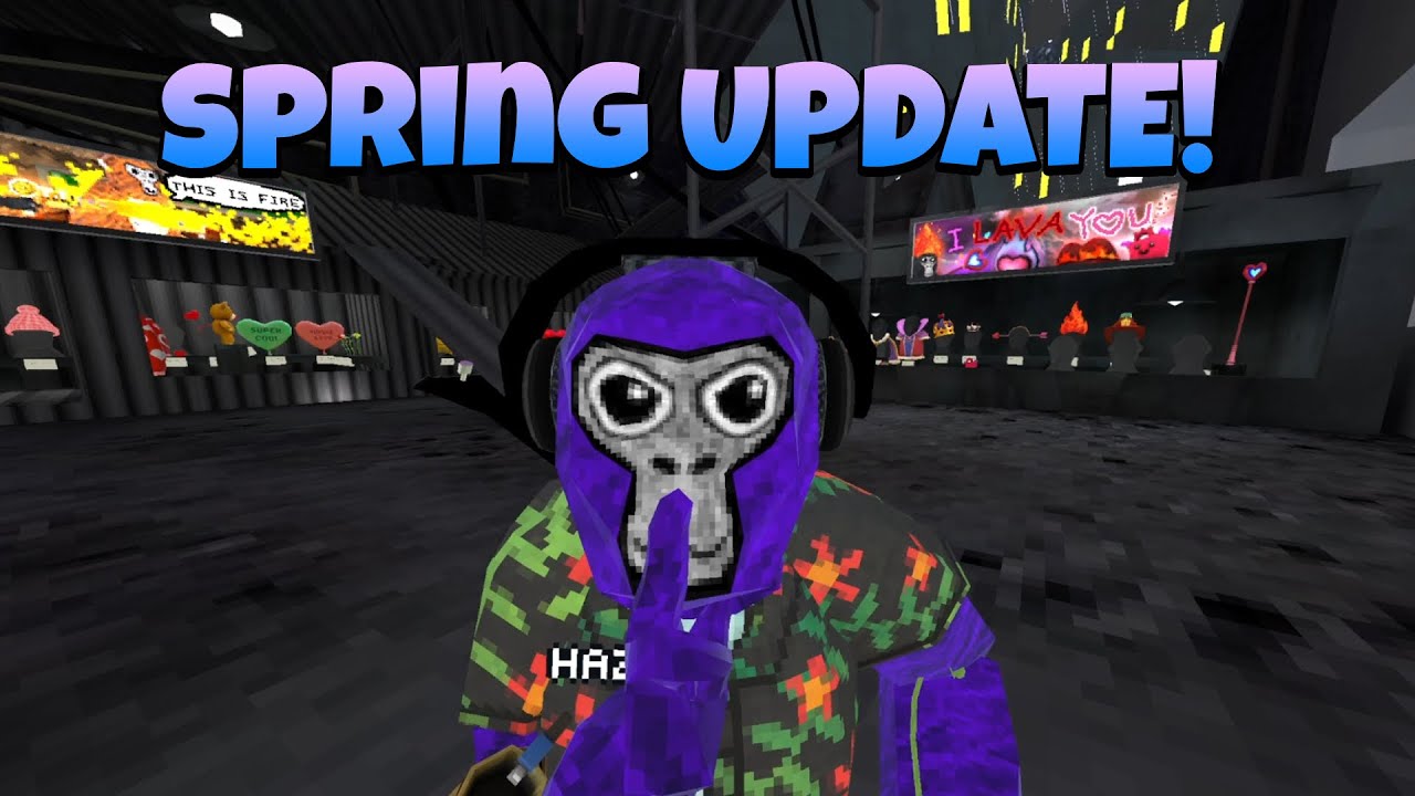 GORILLA TAG SPRING UPDATE? (LEAKS AND DATES) - YouTube