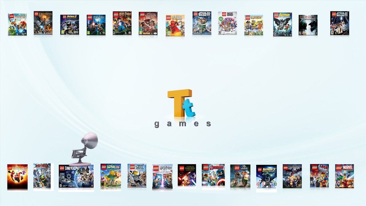 Tt Games Logo Spoof Luxo Lamp - YouTube