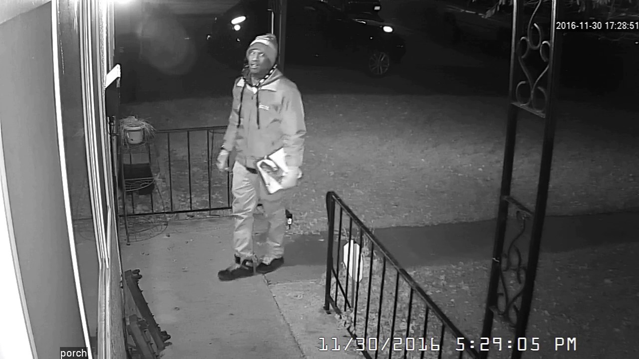 Some guy at my door...suspicious? - YouTube