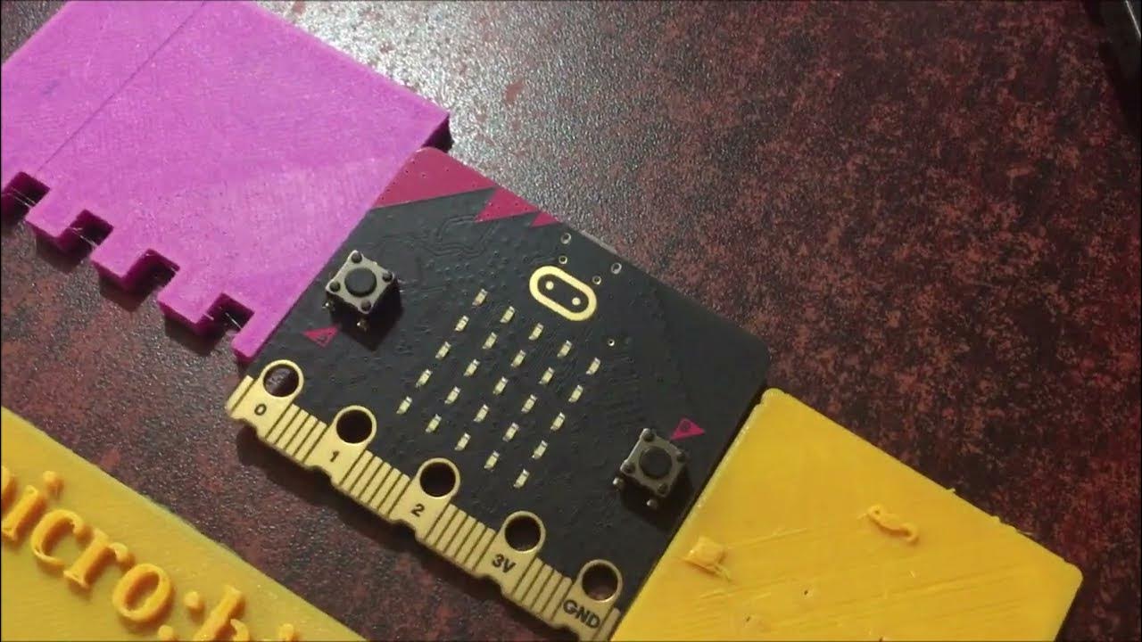 Model of Microbit 3D Printing - YouTube