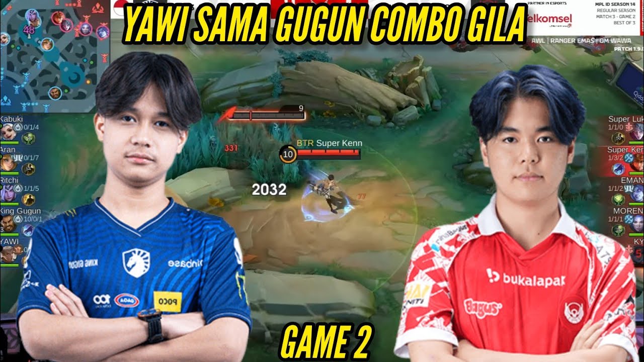 YAWI SAMA GUGUN COMBO GILA, GAME BERKELAS CHOU DARI YAWI - BTR ALPHA VS ...