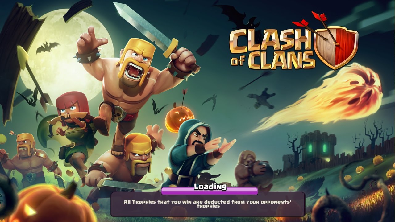 Clash of Clans - Loading Game Animation - YouTube