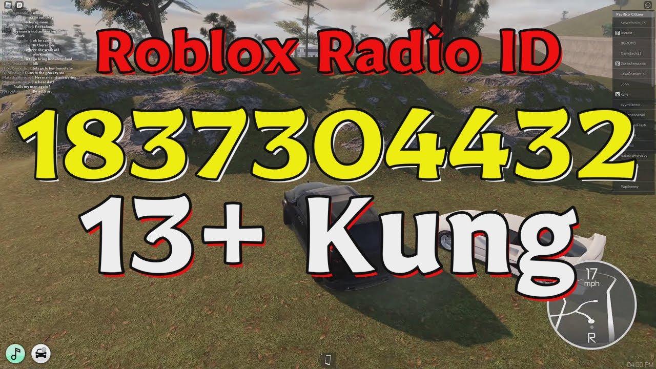 Kung Roblox Radio Codes/IDs - YouTube