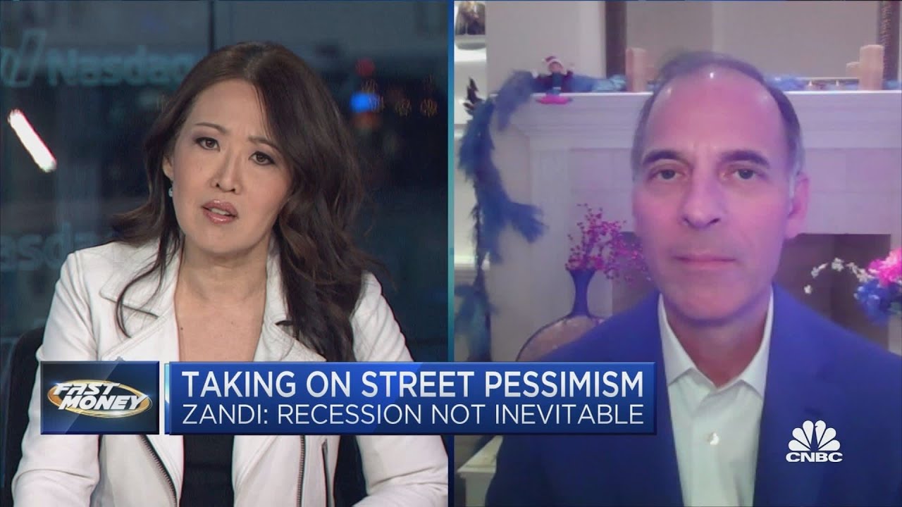 Wall Street consensus is wrong about 'inevitable' recession in 2023, suggests Mark Zandi - YouTube