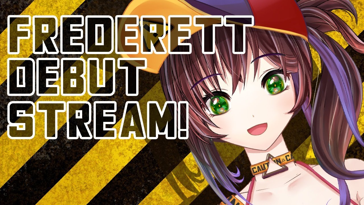 ⚠️FREDERETT DEBUT STREAM!⚠️ - YouTube