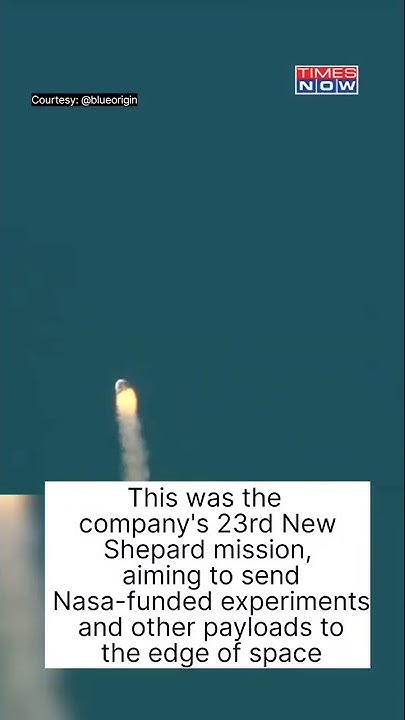 Jeff Bezos' Blue Origin suffers rocket failure during uncrewed mission | #shorts - YouTube