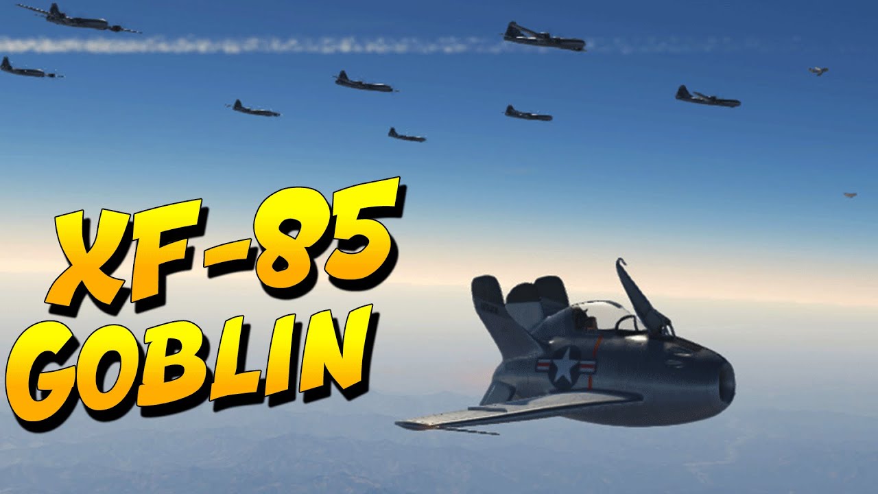 War Thunder XF-85 Goblin Jet (War Thunder Jet Gameplay) - YouTube