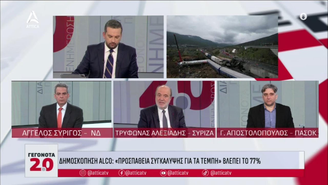 O Τρύφων Αλεξιάδης στην εκπομπή "Γεγονότα 2.0" στο ATTICA TV - YouTube