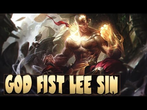 GOD FIST LEE SIN Legendary Skin Gameplay Spotlight - League of Legends ...