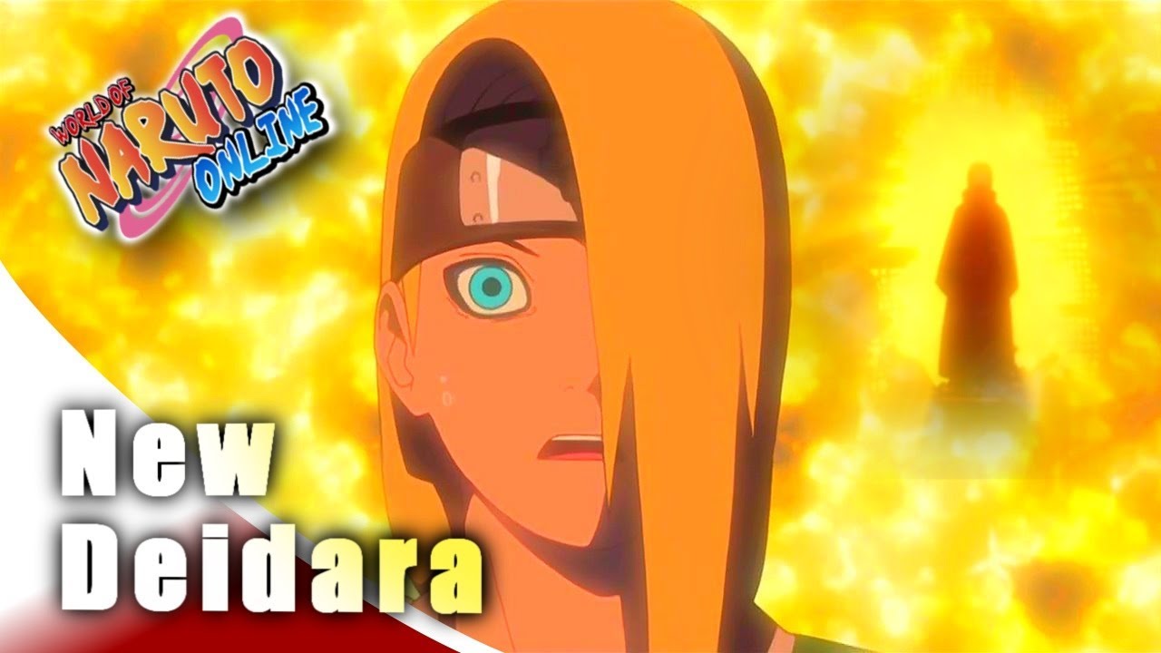 Naruto Online: EVENTS / Art Is An Explosion New Deidara - YouTube