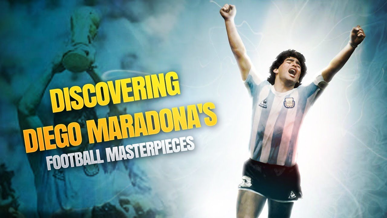 The Art of Football: Diego Maradona's Football Masterpieces - YouTube