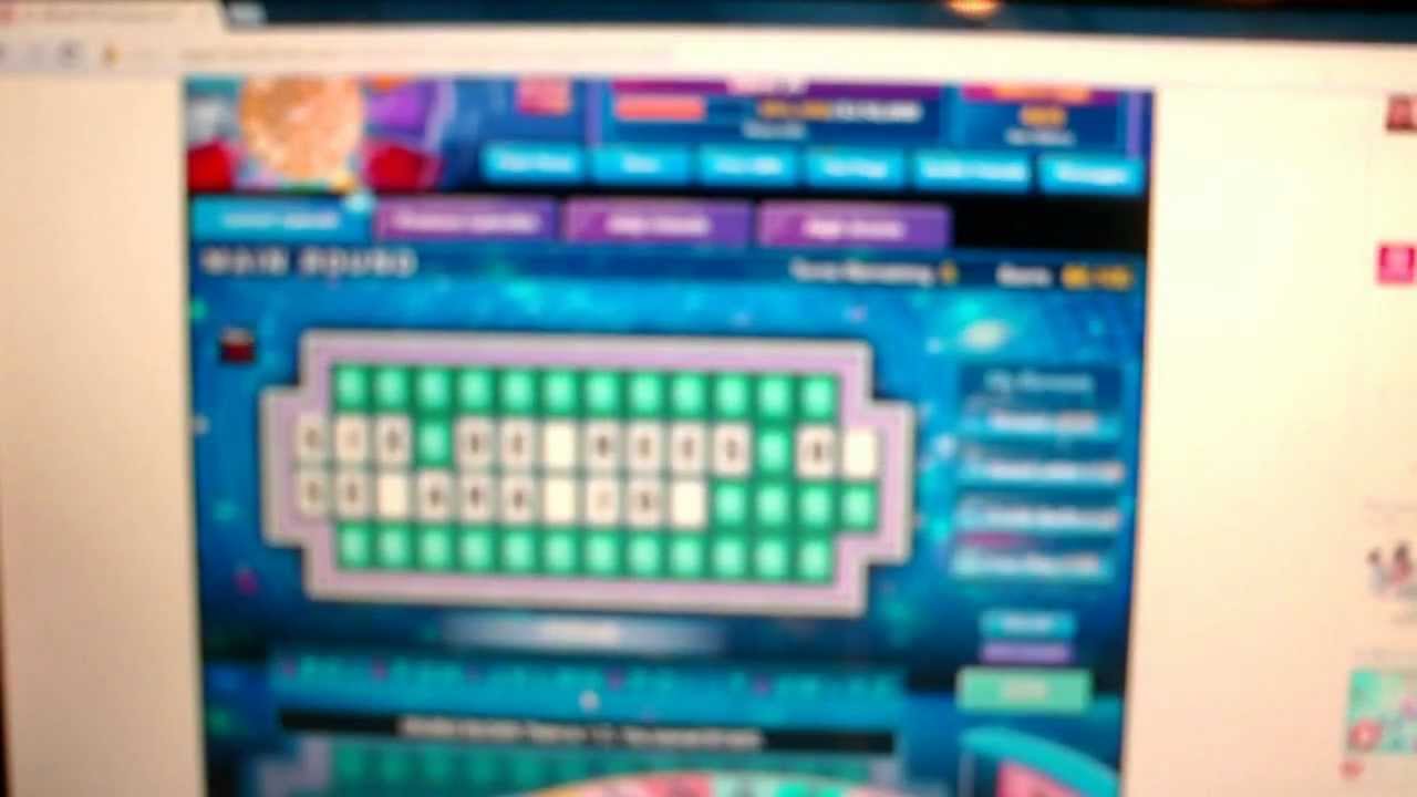 Wheel of Fortune Facebook games # 28-32 - YouTube