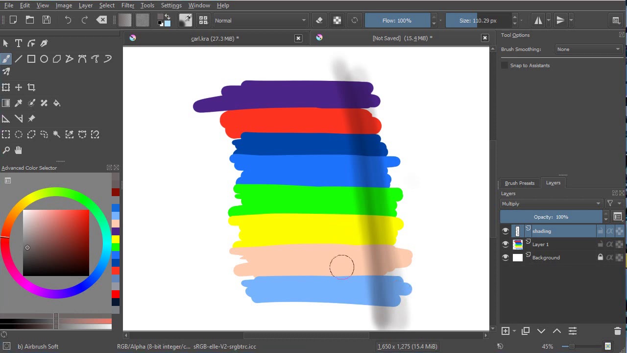 Shading - Using the multiply blending mode - what to watch out for ...