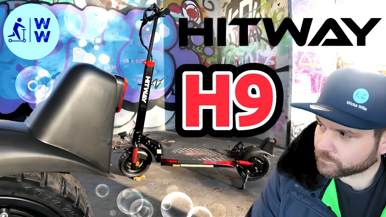 Hitway H9 🔥 Günstig & Vollgefedert 🔥 mit deutscher Strassenzulassung ...