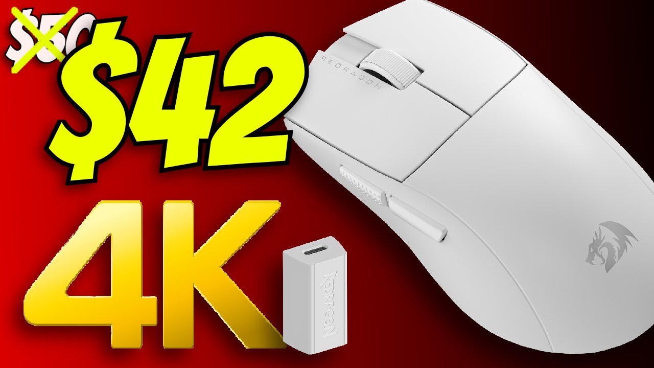 Redragon M916 Pro 4K Huanos Everywhere $50 Review - YouTube