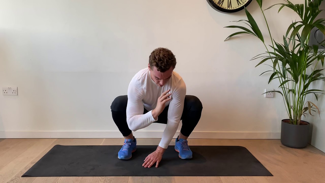 Bodyweight Cook Squat & Rotation - YouTube