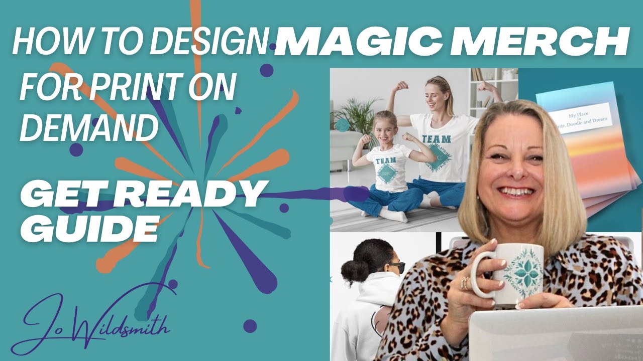How to Design Magic Merch for Print on Demand Get Ready Guide - YouTube