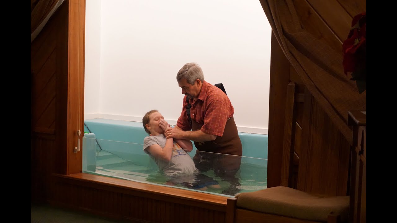 Cedar Key Church of Christ Baptism of Charlie - YouTube