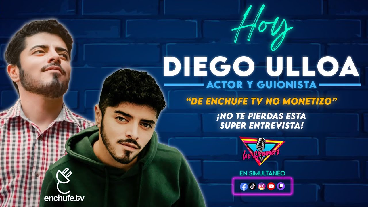 Hoy Diego Ulloa de Enchufe 🔌 Tv 📺 en exclusivo 😱🤙Cuenta su máxima experiencia en redes. - YouTube