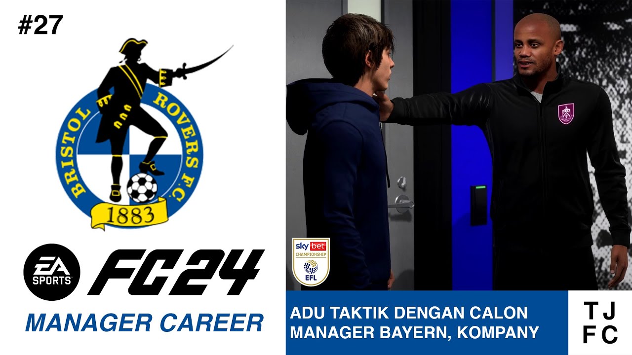 FC 24 RTG Manager Career Mode Bristol Rovers | Calon Manager Bayern ...