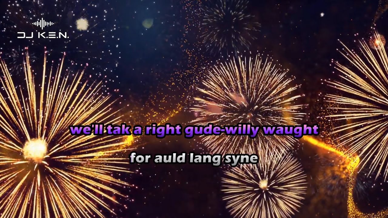 Nathan Evans - Auld Lang Syne (Karaoke Version) - YouTube