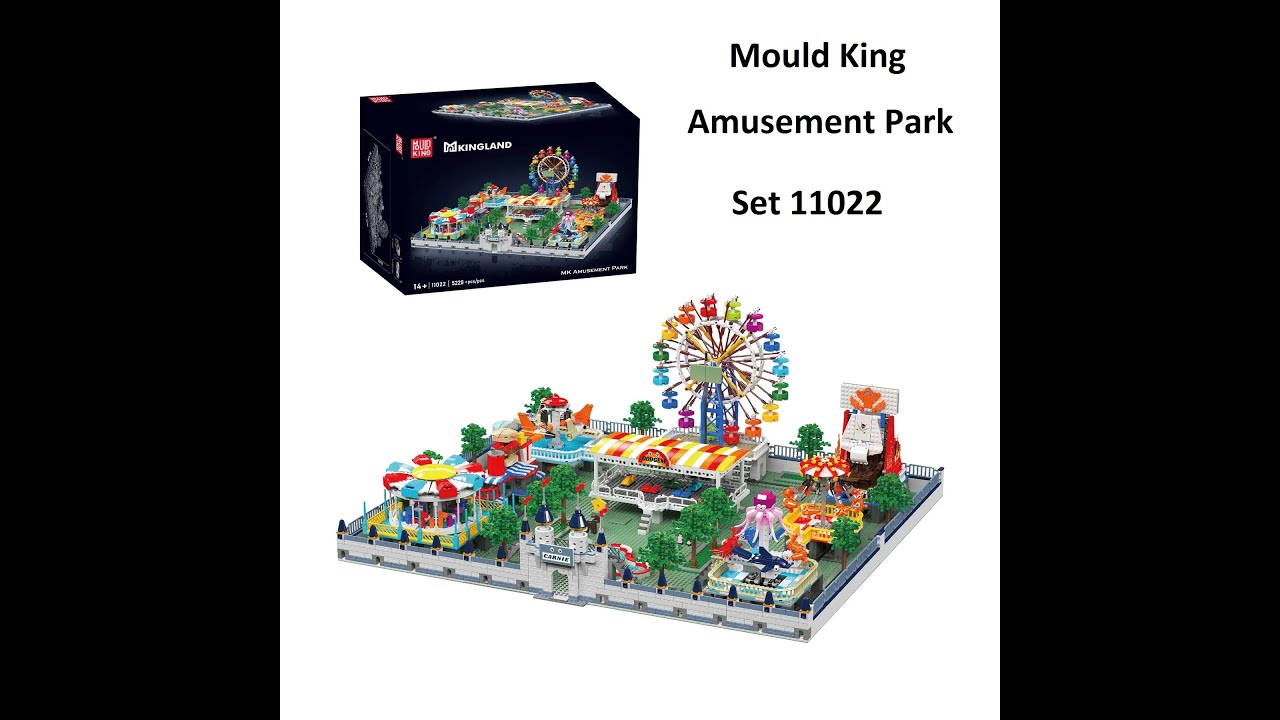 Mould King - Amusement Park - Set 11022 - YouTube