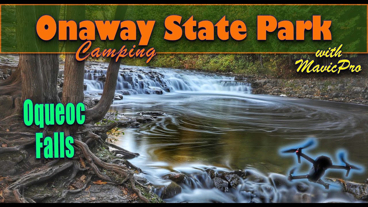 Ocqueoc Falls | Camping Onaway State Park - YouTube