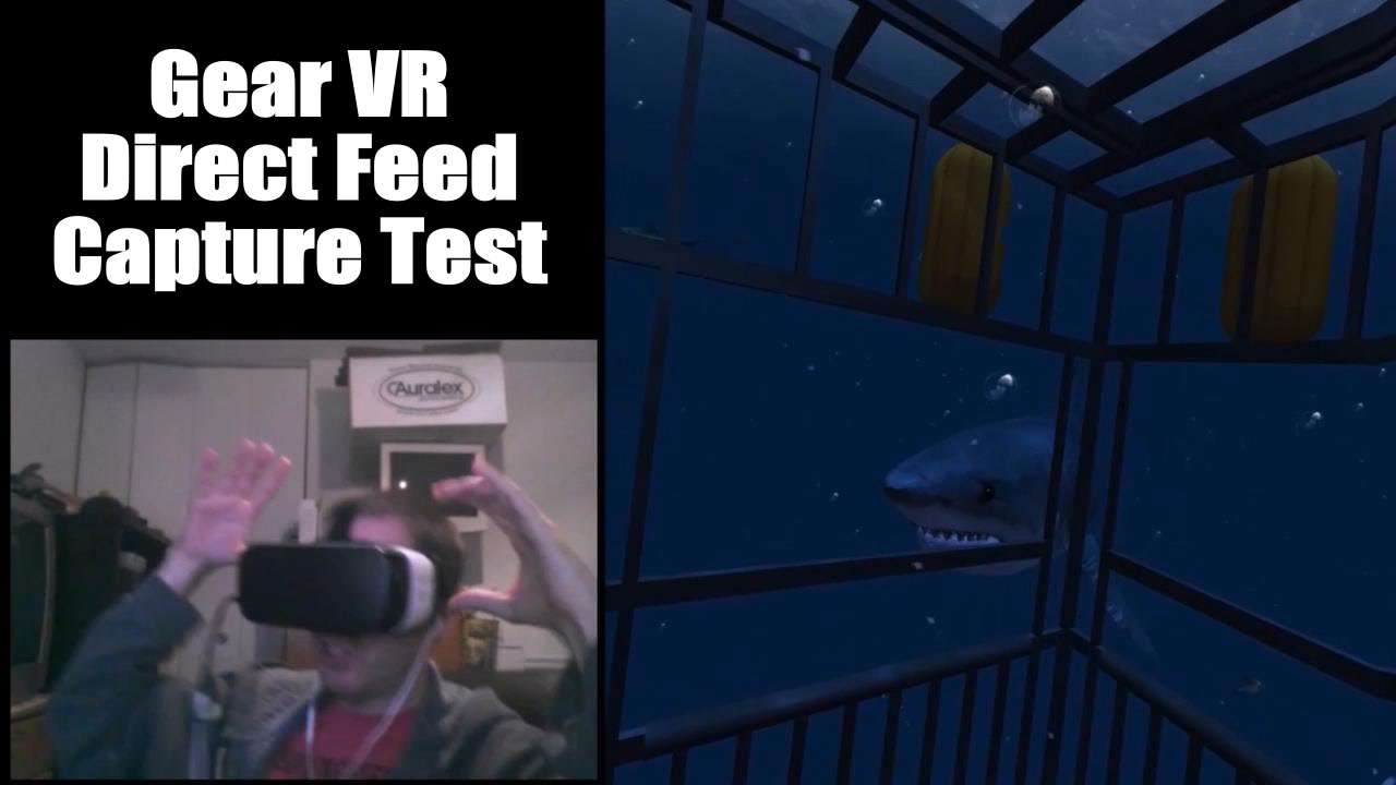 Gear VR Direct Feed Capture Test (Ocean Rift) - YouTube