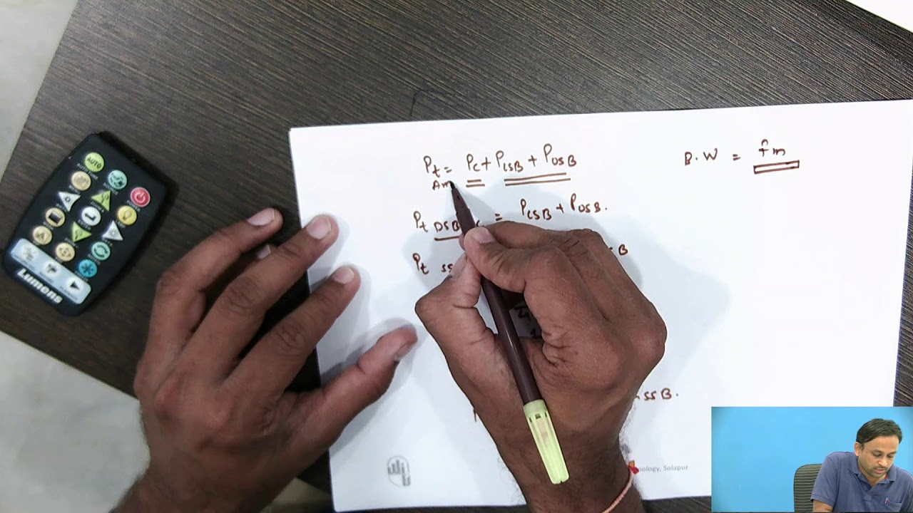 SSB SC Modulation by Filter Method - YouTube